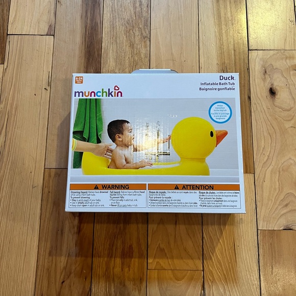 Munchkin | Bath, Skin & Hair | Nwt Munchkin Inflatable Duck Tub | Poshmark